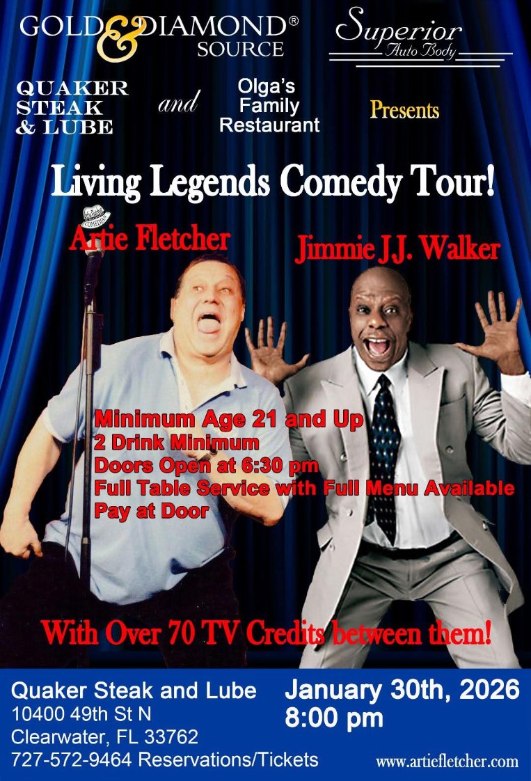 Living Legends Comedy Tour! - Quaker Steak & Lube